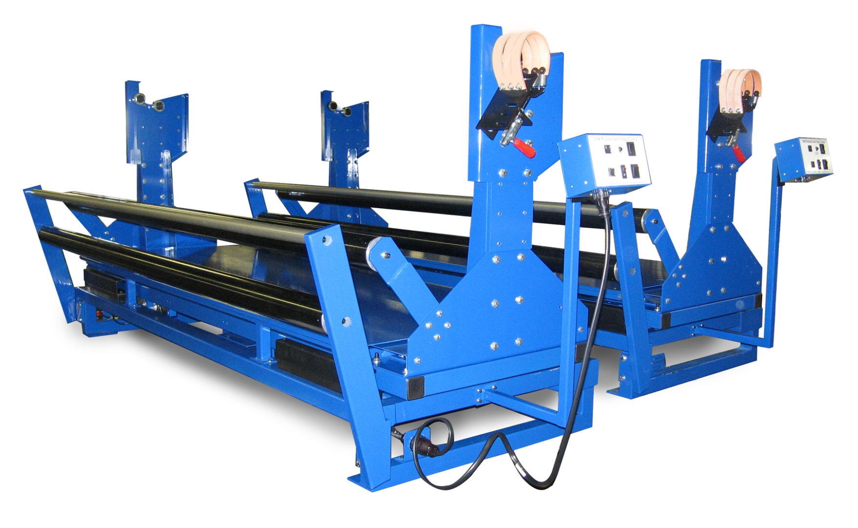 Roll Stand - Chute-Roller Assembly - Eastman Machine Company