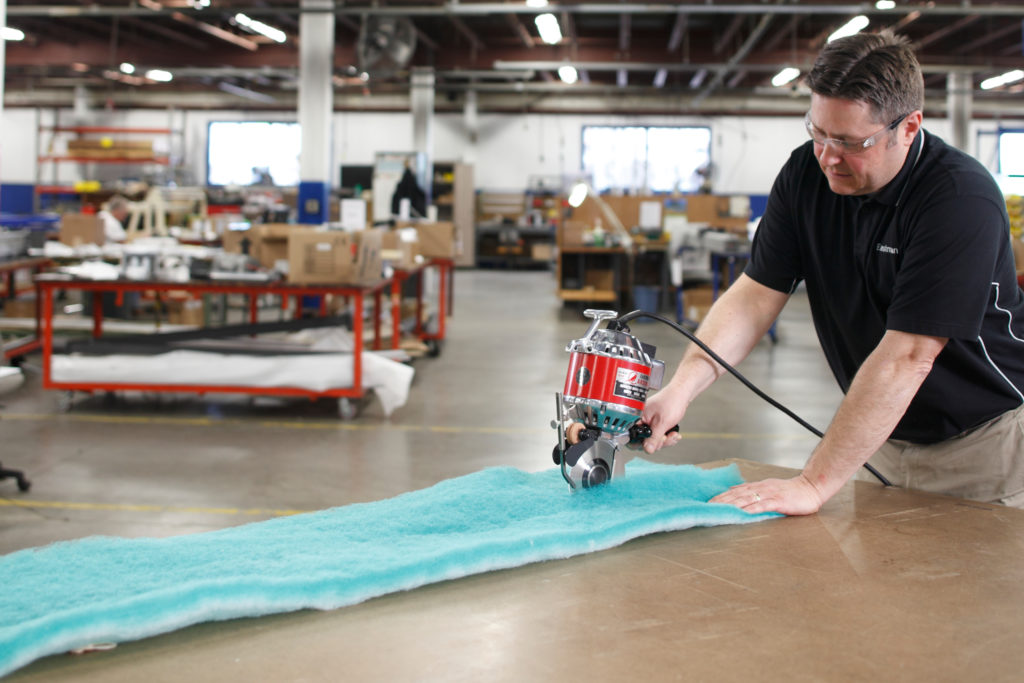 Carpet Cutting Machine - Cardinal® Carpet Cutter - Eastman Machine