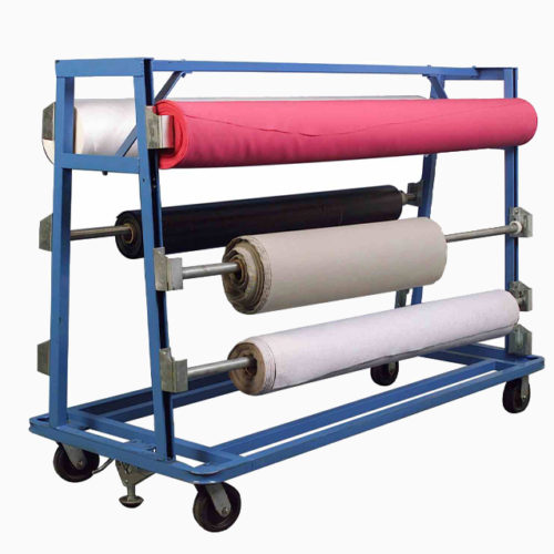 A-Frame Manual Feeder - Fabric Roll Rack - Eastman Machine