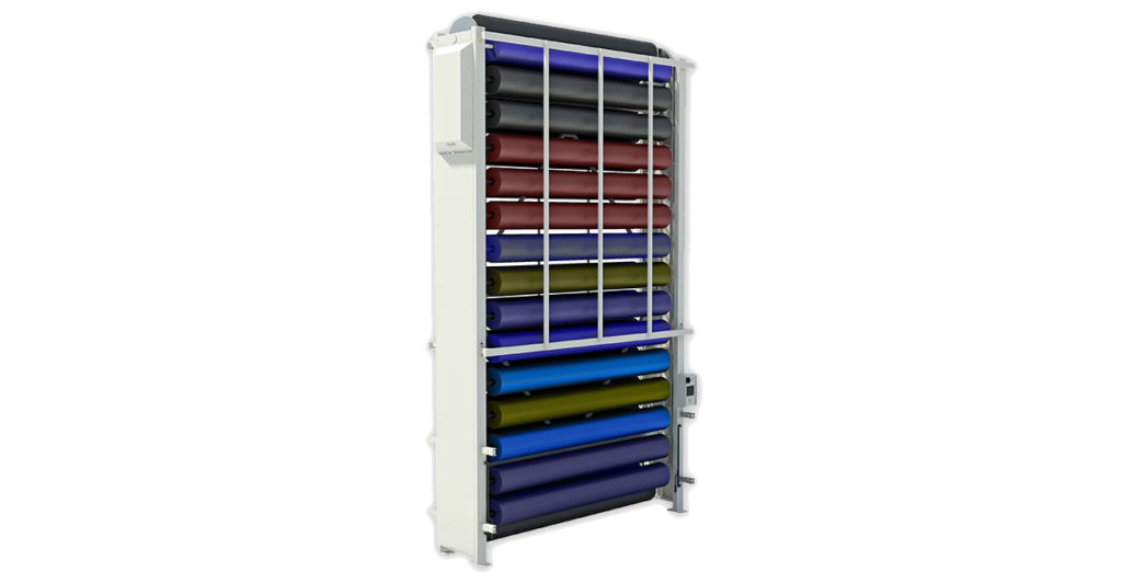 Multi-Roll Carousel System - Textile Carousel - Eastman Machine