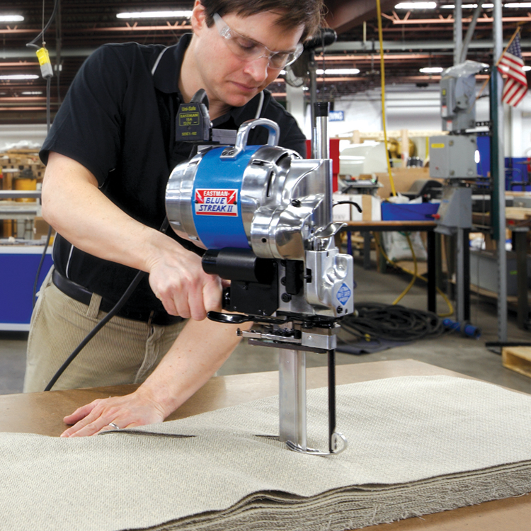 Blue Streak II® - Fabric Cutting Machine - Eastman Machine Blue Streak II® - Fabric Cutting Machine - Eastman Machine